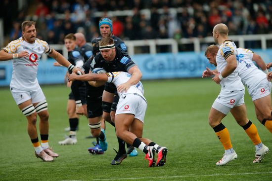 Callum Chick Newcastle Falcons Action During Editorial Stock Photo ...