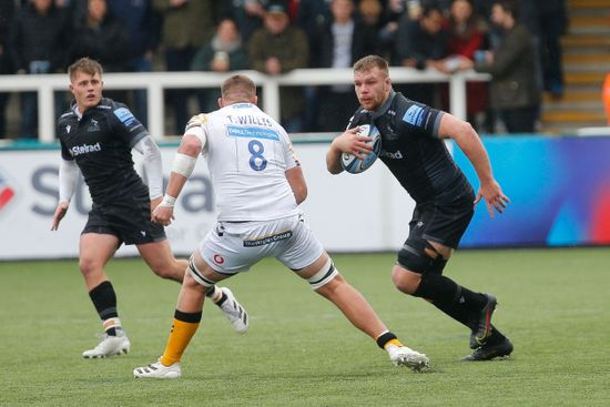 Callum Chick Newcastle Falcons Runs Tom Editorial Stock Photo - Stock ...