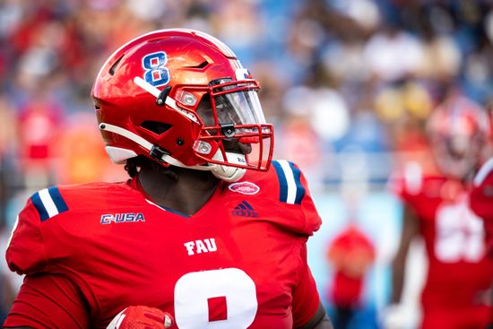 Fau 8 Evan Anderson Dl Ncaa Editorial Stock Photo - Stock Image ...