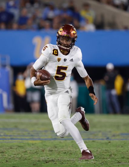Arizona State Sun Devils Quarterback Jayden Editorial Stock Photo ...