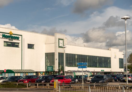 Morrisons Superstore Eastbourne Chairman Supermarket Chain Editorial ...