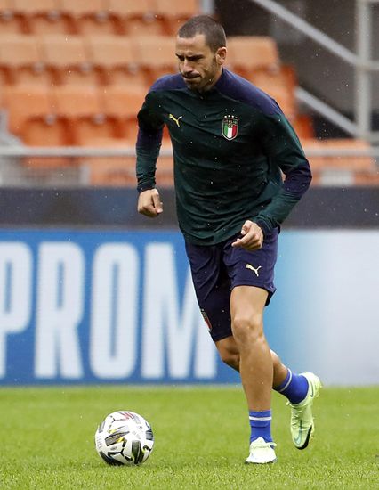 Italys Leonardo Bonucci Attends Teams Training Editorial Stock Photo ...