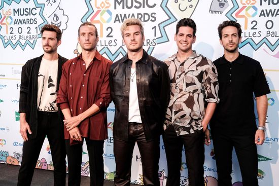 Members Music Band Dvicio Pose Upon Editorial Stock Photo - Stock Image ...