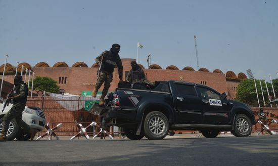 Pakistani Security Personnel Pak Army Pak Editorial Stock Photo - Stock ...