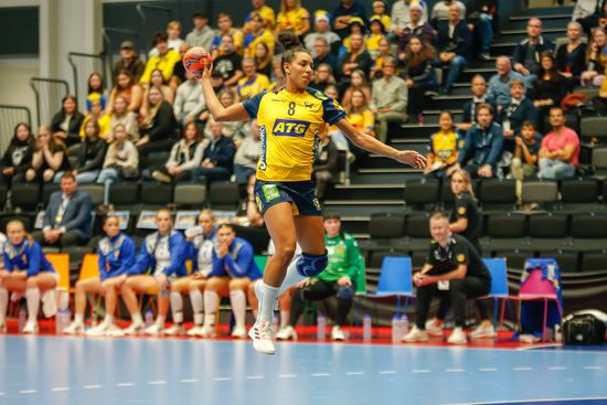 Jamina Roberts 8 Sweden During Game Editorial Stock Photo - Stock Image ...