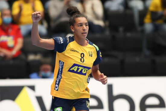 Jamina Roberts 8 Sweden During Game Editorial Stock Photo - Stock Image ...