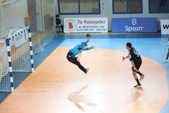Highlights Greek Professional Handball Premier A1 Editorial Stock Photo ...