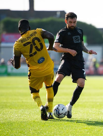Enzio Boldewijn Sutton United David Worrall Editorial Stock Photo ...