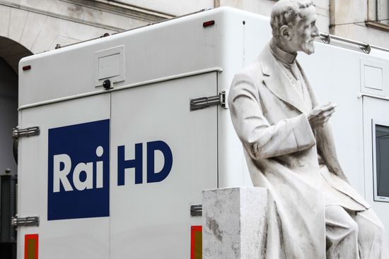 Rai Hd Logo On Truck Statue Editorial Stock Photo - Stock Image ...