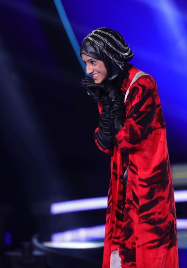 Amena Alsameai During Tv Show Idol Editorial Stock Photo - Stock Image ...