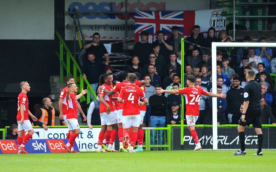 Tyreece Simpson Swindon Town Scores Second Editorial Stock Photo ...