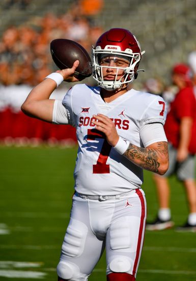 Oklahoma Sooners Quarterback Spencer Rattler 7 Editorial Stock Photo ...