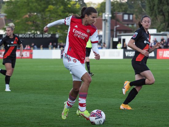 Tobin Heath 77 Arsenal Runs Ball Editorial Stock Photo - Stock Image ...