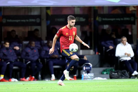 Ferran Torres Spain Controls Ball During Editorial Stock Photo - Stock ...
