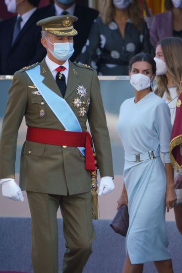 King Felipe Vii Queen Letizia During Editorial Stock Photo - Stock ...