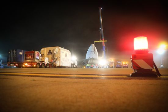 European Service Module Esm Loaded On Editorial Stock Photo - Stock ...