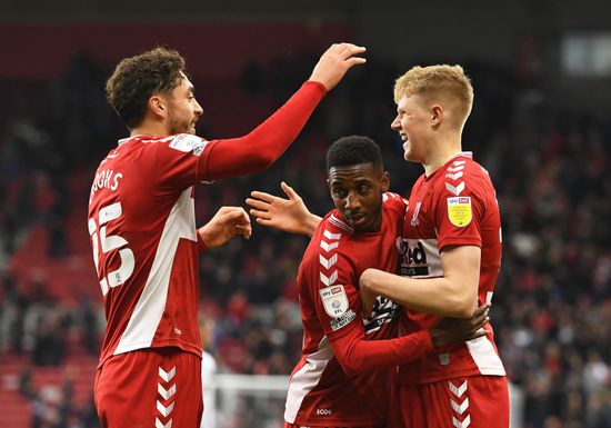 Josh Coburn Middlesbrough Celebrates Scoring Their Editorial Stock ...
