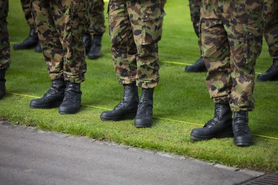 Members Guard Honour Stand Line During Editorial Stock Photo - Stock ...