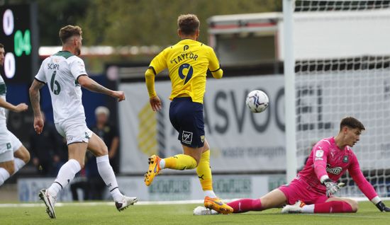Goal Celebrations Matty Taylor Oxford United Editorial Stock Photo ...