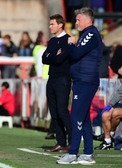 Matt Taylor Manager Exeter City Looks Editorial Stock Photo - Stock ...
