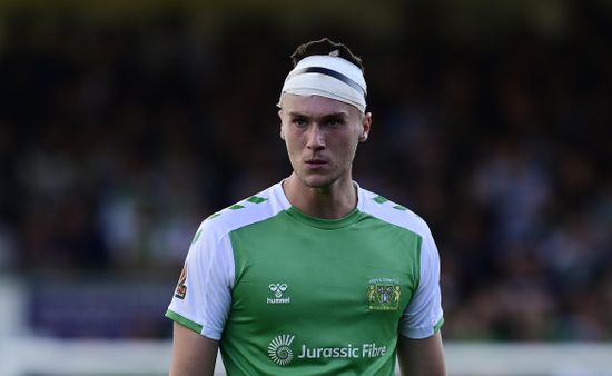 Max Hunt Yeovil Town During Fa Editorial Stock Photo - Stock Image ...