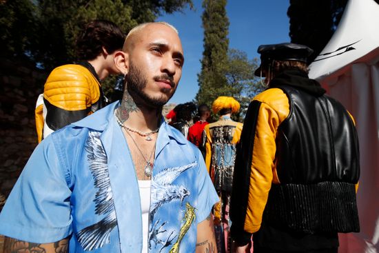Colombian Fashion Designer Mateo Velasquez Attends Editorial Stock ...