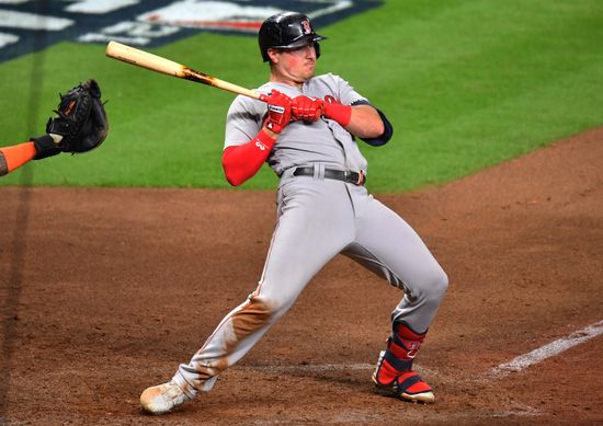 Boston Red Sox Right Fielder Hunter Editorial Stock Photo - Stock Image ...