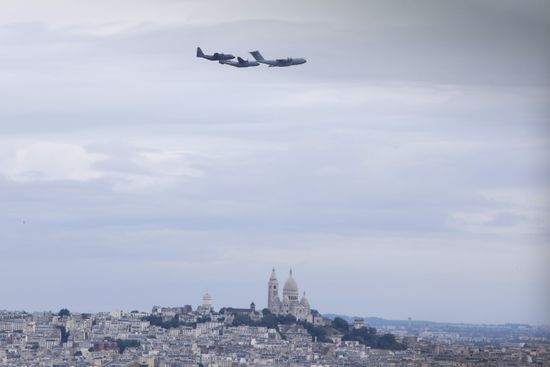 Annual Bastille Day Military Ceremony Paris Editorial Stock Photo ...