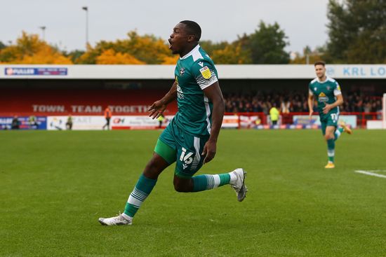 Isaac Olaofe Sutton United Scores First Editorial Stock Photo - Stock ...