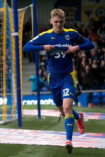 Jack Rudoni Afc Wimbledon Celebrates After Editorial Stock Photo ...