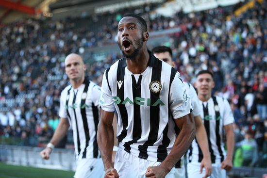 Udineses Norberto Beto Jubilates After Scoring Editorial Stock Photo ...