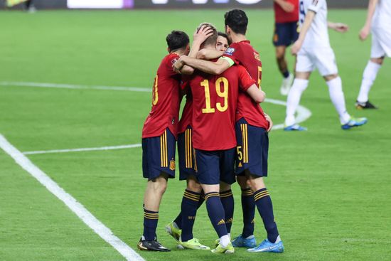 Dani Olmo Celebrate Goal Spain During Editorial Stock Photo - Stock ...