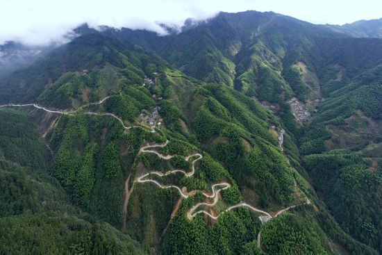 On October 17 2021 Panshan Highway Editorial Stock Photo - Stock Image ...