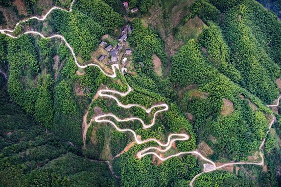 On October 17 2021 Panshan Highway Editorial Stock Photo - Stock Image ...