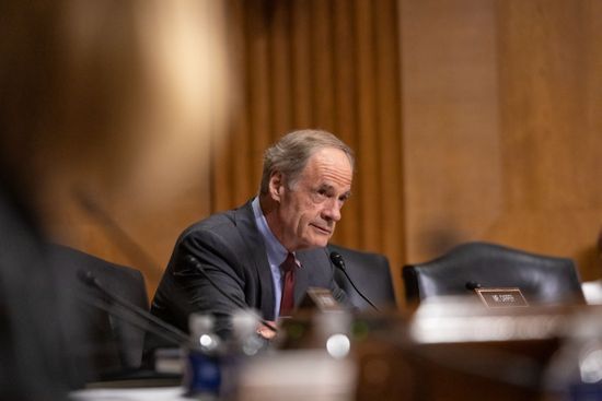 Senator Thomas R Carper D De Editorial Stock Photo - Stock Image ...