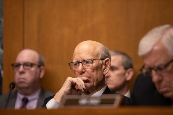 Senator Pat Roberts Rks During Hearing Editorial Stock Photo - Stock ...