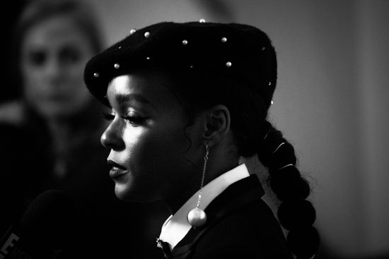 Janelle Singer Songwriter Actress Award Winner Redaktionelles Stockfoto ...