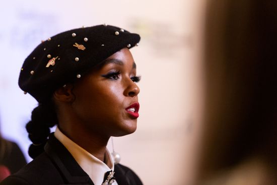 Janelle Singer Songwriter Actress Award Winner Editorial Stock Photo ...