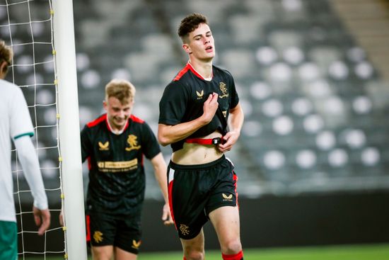 Rangers Robbie Ure Celebrates After Scoring Editorial Stock Photo ...