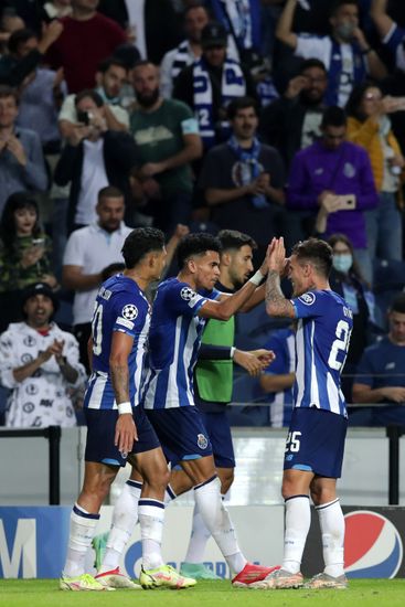 Fc Porto Players Celebrate After Scoring Editorial Stock Photo - Stock ...