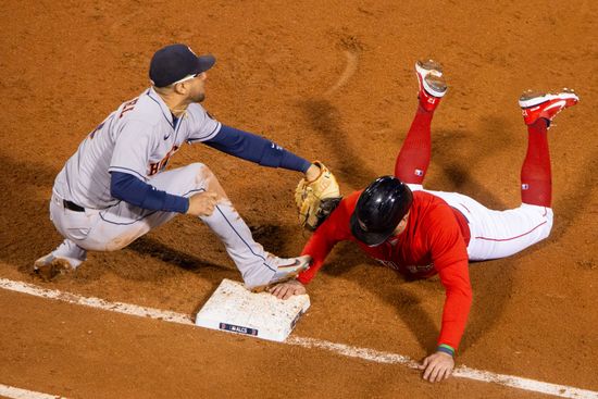 Boston Red Sox Base Runner Kyle Editorial Stock Photo - Stock Image ...