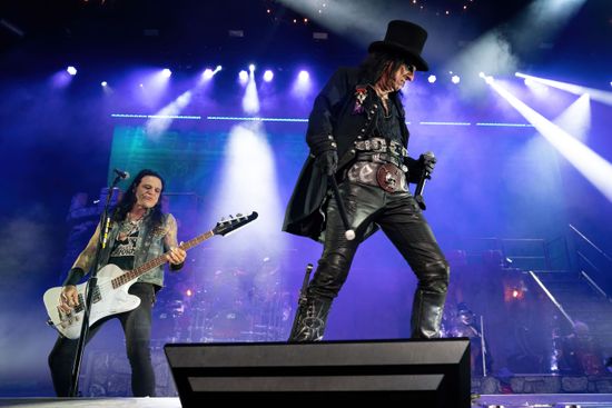 Chuck Garric Alice Cooper Perform Editorial Stock Photo - Stock Image ...