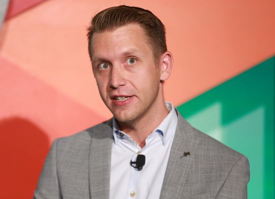 Travis Clinger Liveramp Svp Addressability Ecosystem Editorial Stock ...