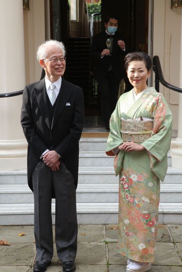 Mr Hayashi Hajime Japanese Ambassador Presents Editorial Stock Photo ...