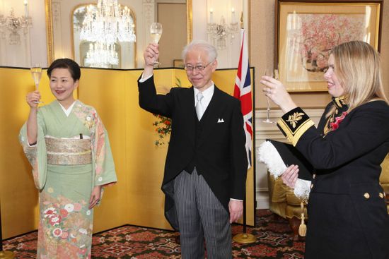 Mr Hayashi Hajime Japanese Ambassador Presents Editorial Stock Photo ...