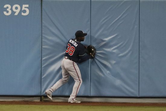 Atlanta Braves Center Fielder Guillermo Heredia Editorial Stock Photo ...