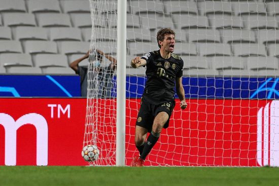 Thomas Goal Cheering 25 Fc Bayern Editorial Stock Photo - Stock Image ...