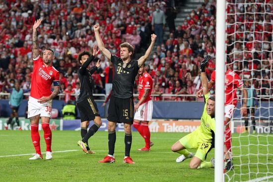 Thomas Goal Celebrations 25 Bayern Munich Editorial Stock Photo - Stock ...