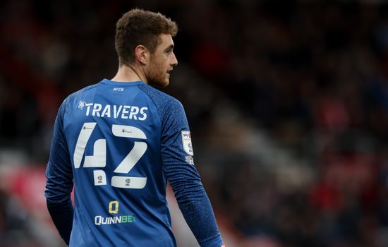 Mark Travers Afc Bournemouth Gk Editorial Stock Photo - Stock Image ...