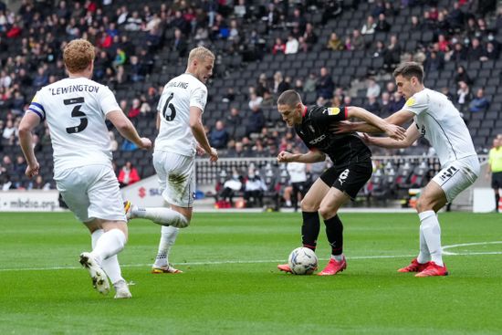 Ben Wiles Rotherham United 8 Surrounded Editorial Stock Photo - Stock ...